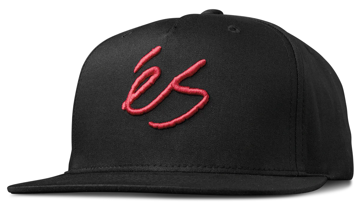 éS Script Snapback Black – Funky SB